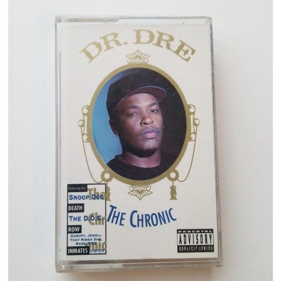 Media | Dr Dre Chronic Cassette Tape Rap Hip Hop Nwa Snoop Dogg 1992 ...